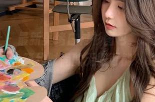 MiiTao蜜桃社 - 最新缇娜美Tinami黑色艺术写真合集：极致影像定格动人时刻的作品系列 - 桃米花